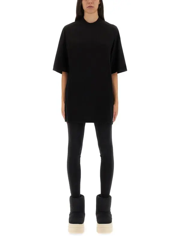 Rick Owens Oversized Short Sleeve T-shirt - Black