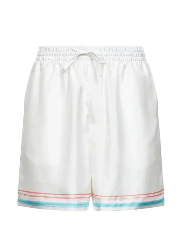 Casablanca Silk Twill Dance Shorts - Dancejoy
