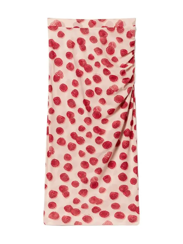 Stella McCartney Mini Skirt With Gathered Design - Rosa