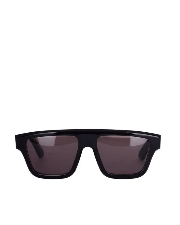 Marni Acetate Square Frame Sunglasses - Black