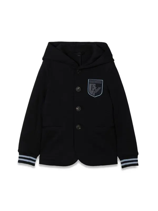 Emporio Armani Hooded Logo Blazer