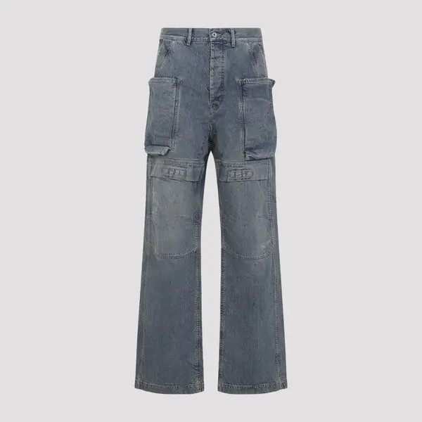 Rick Owens Cargo Pants - Blue