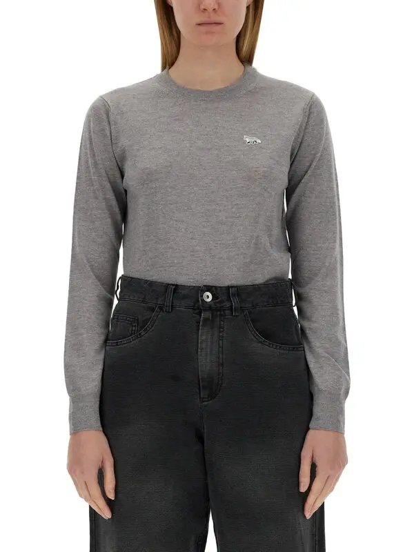 Maison Kitsuné Mini Fox Wool T-shirt