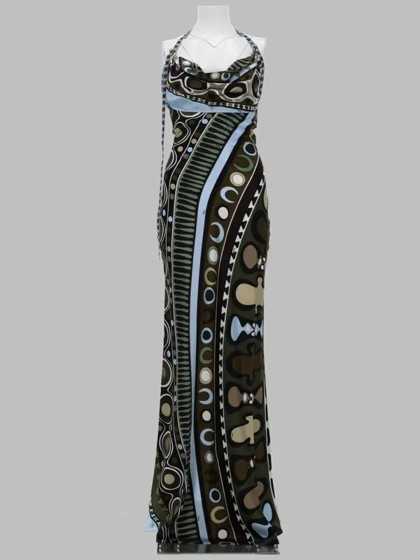 Emilio Pucci Elegant Silk-blend Mini Dress For Ss26 Collection