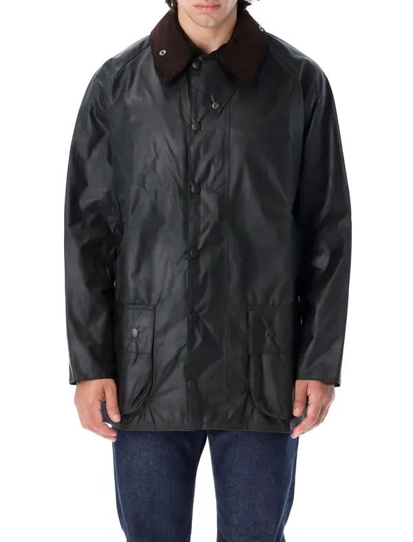Barbour Beaufort Waxed Jacket - Sage