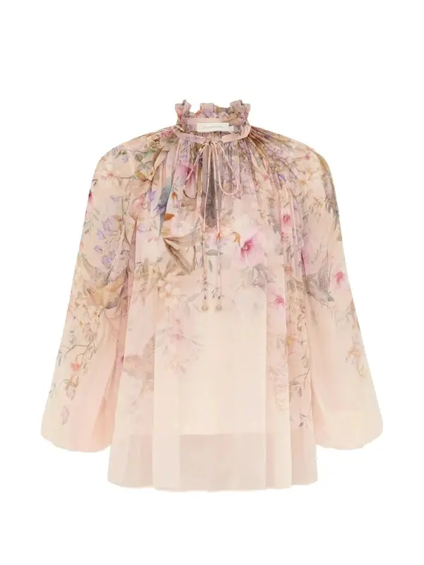 Zimmermann Elegant Floral Blouse - Multicolour