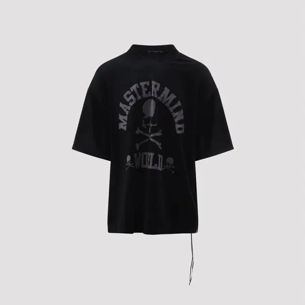 MASTERMIND Velour Cotton T-shirt