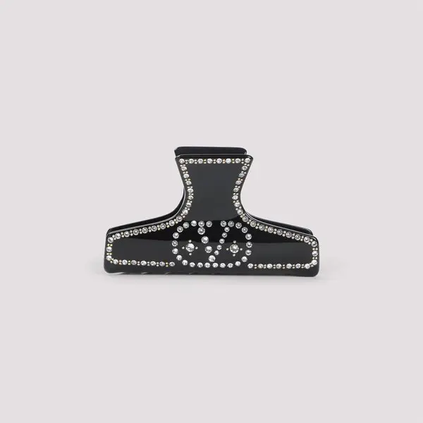 Valentino Garavani Resin Hair Clip - Black