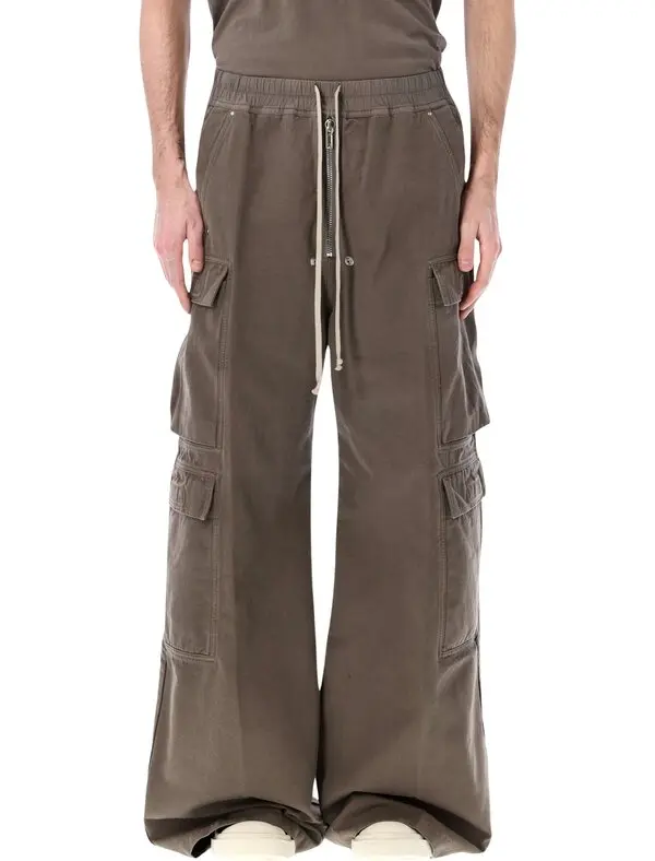 Rick Owens Double Cargo Jumbo Belas Pants - Dust