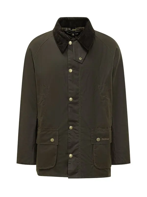 Barbour Classic Waxed Cotton Jacket - Olive