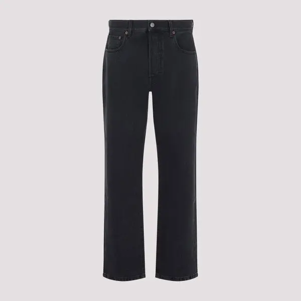 Valentino Garavani Straight Leg Jeans - Black