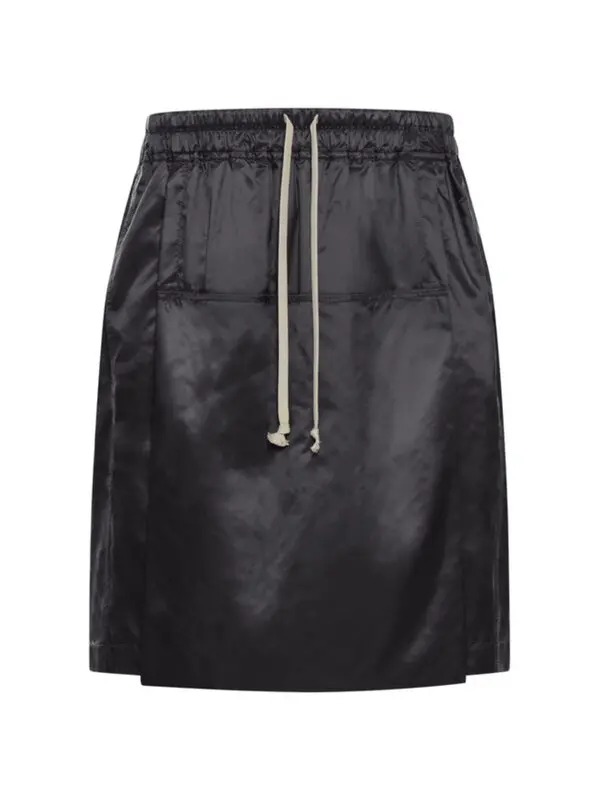Moncler Drawstring Kilt Shorts - Black