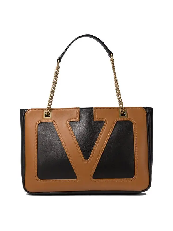 Valentino Garavani Nappa Leather Viva Superstar Crossbody Bag - Black
