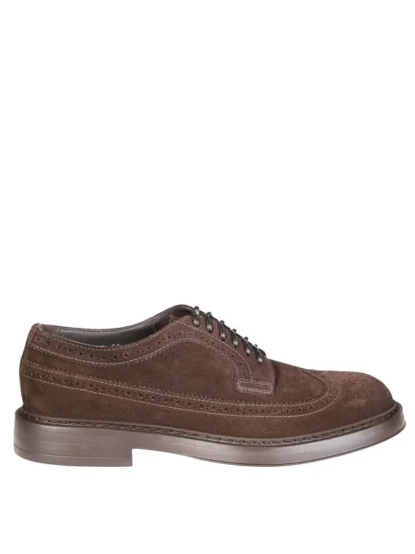 DOUCAL'S Leather Lace-up Brogue Shoes