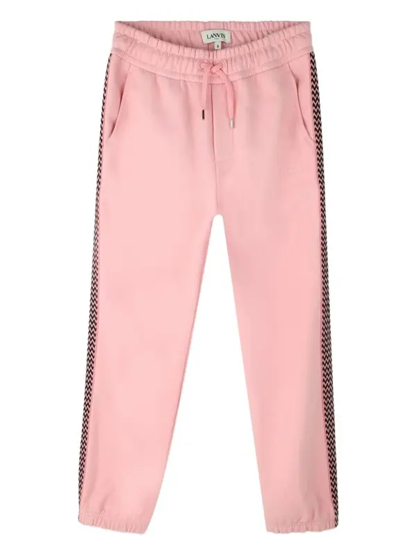 LANVIN Mini Zigzag Tailored Trousers - Pink