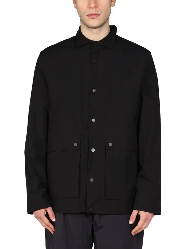 MONOBI Cotton And Recycled Polyamide Jacket