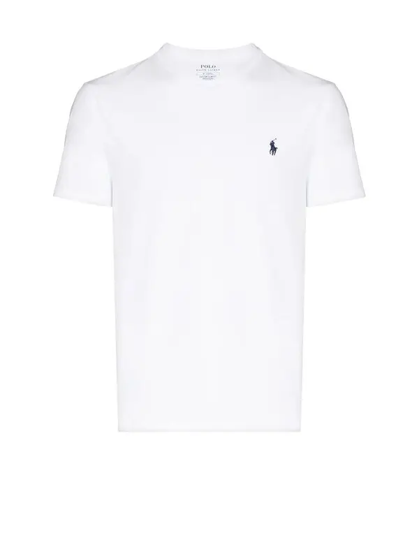 Polo Ralph Lauren Custom Slim Fit T-shirt Crewneck - White