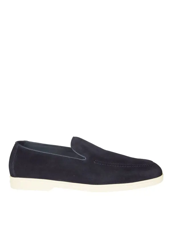 DOUCAL'S Suede Loafers - Blu