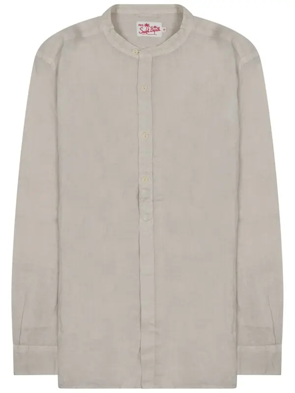 MC2 SAINT BARTH 100% Linen Mini Shirt
