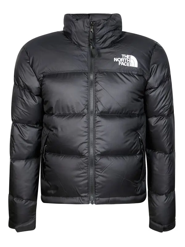 The North Face Logo-embroidered Puffer Jacket