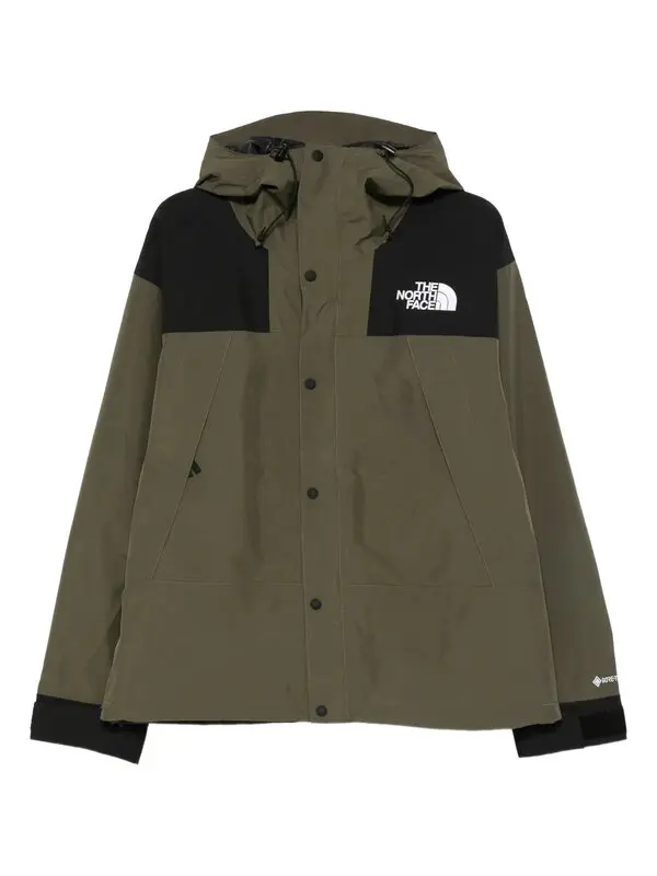 The North Face Hooded Jacket With Adjustable Features - Green