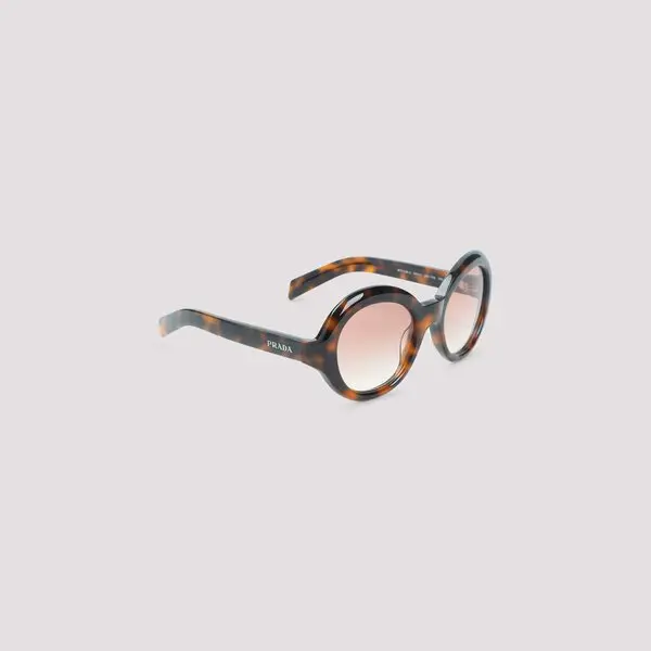 Prada Elegant Acetate Sunglasses - Brown