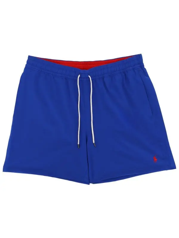 Polo Ralph Lauren Rugby-inspired Elasticated Waist Shorts With Drawstring