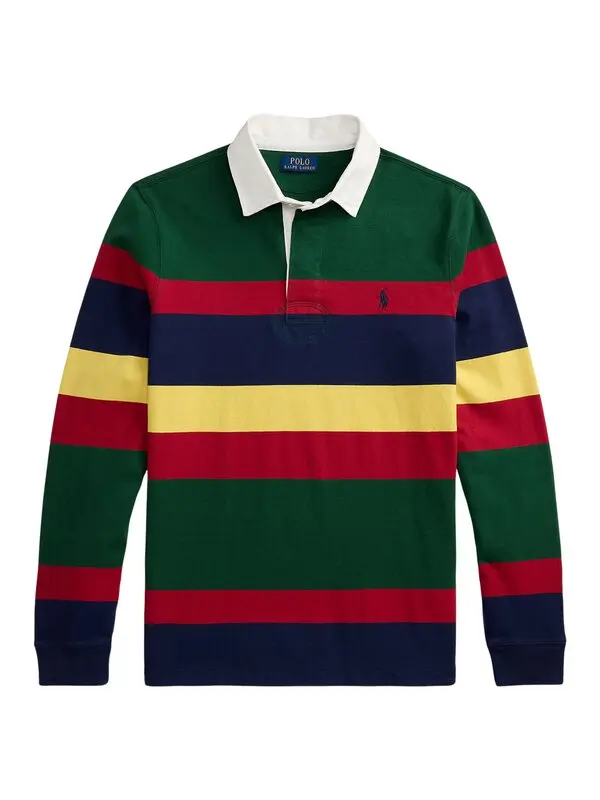 Ralph Lauren Striped Long-sleeve Rugby Shirt - Multicolor