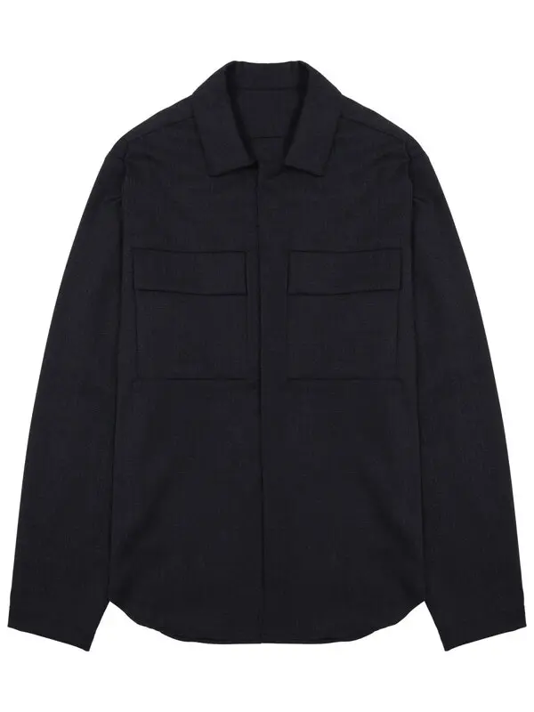 NINE:INTHE:MORNING Wool Overshirt Jacket
