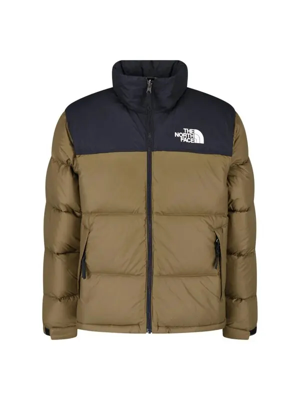 The North Face Colorblock Puffer Jacket - Green