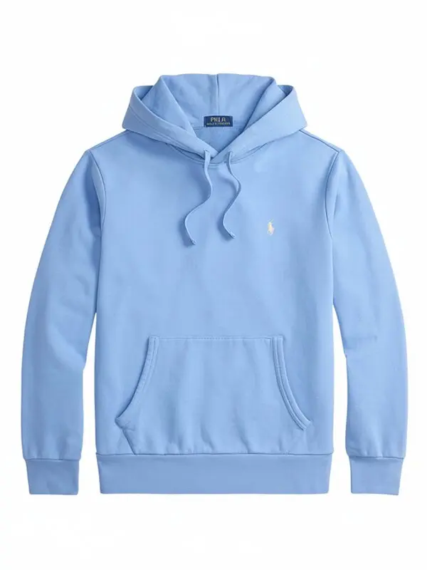 Ralph Lauren Classic Cotton Hoodie - Light Blue