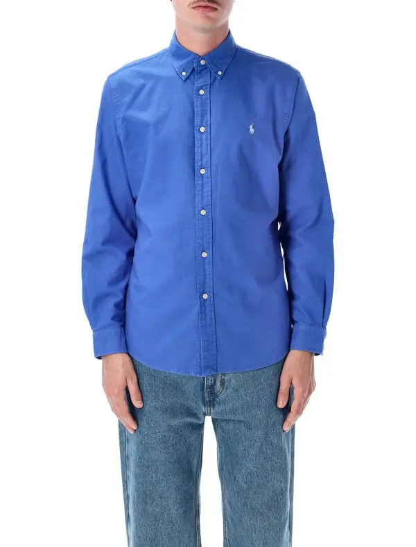 Polo Ralph Lauren Custom Fit Button-down Shirt Size - New Iris