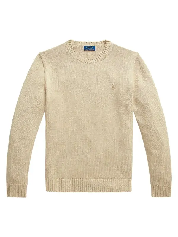 Ralph Lauren Classic Crew Neck Sweater - Brown
