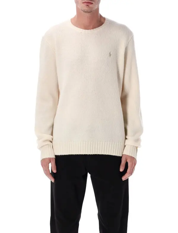 Polo Ralph Lauren Logo-embroidered Crew-neck Sweater