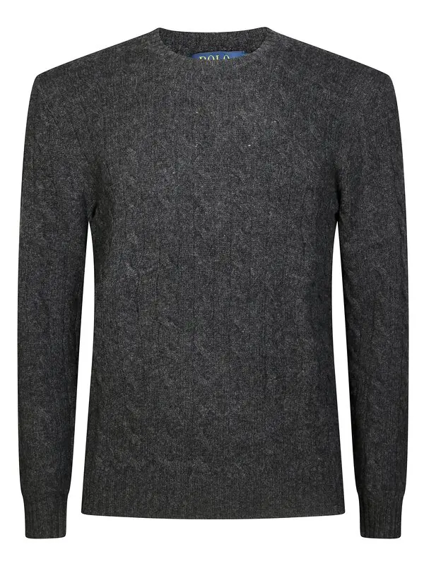 Polo Ralph Lauren Classic Cable Knit Crewneck Sweater