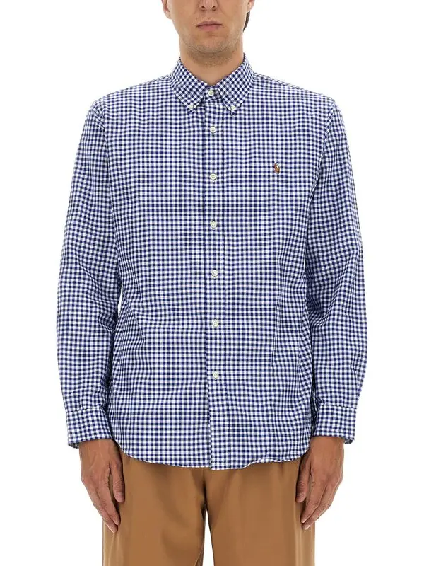 Polo Ralph Lauren Custom Oxford Shirt - Blue