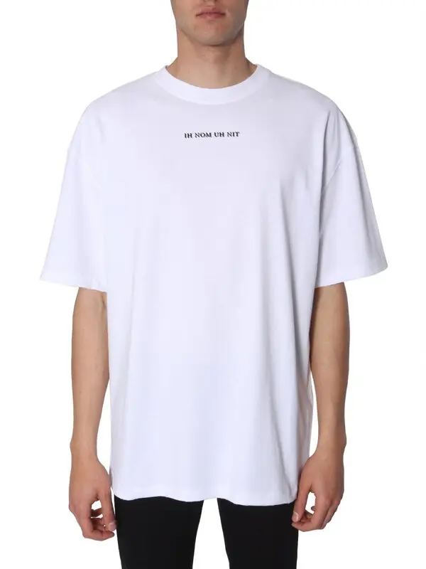 IH NOM UH NIT Graphic Print T-shirt - White