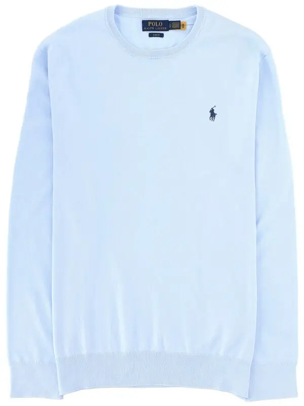 Polo Ralph Lauren Cotton Crewneck Sweater - Blue