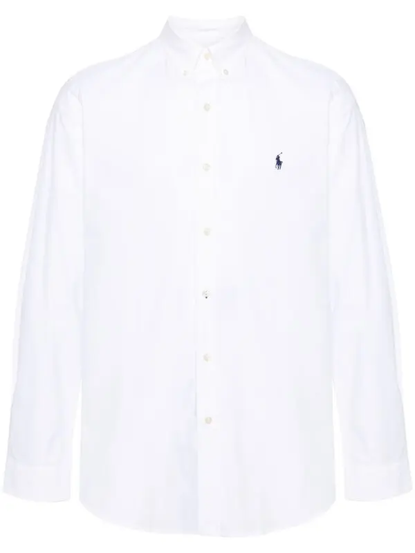 Polo Ralph Lauren Slim Fit Oxford Shirt - White