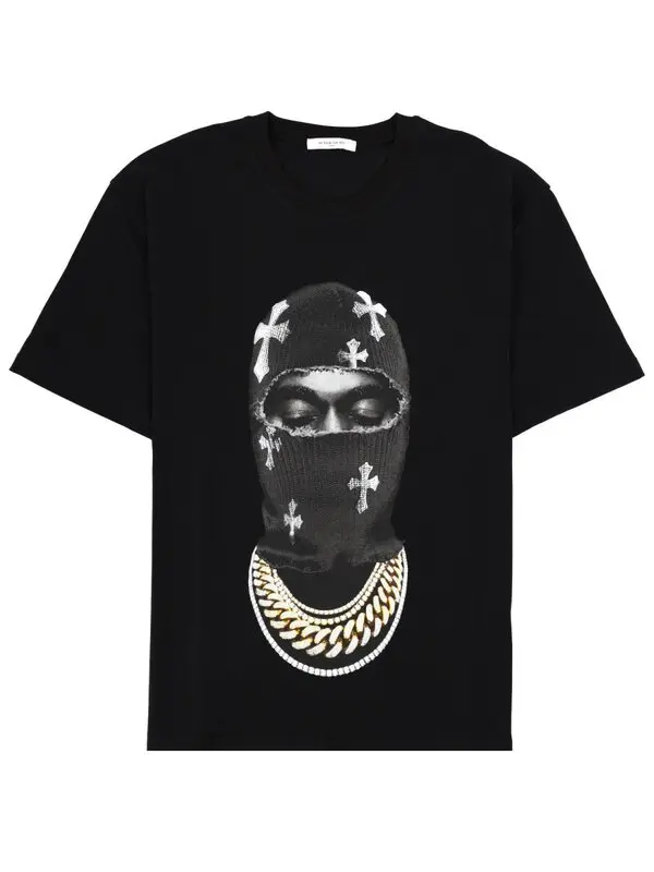 IH NOM UH NIT Mask Crosses-print T-shirt