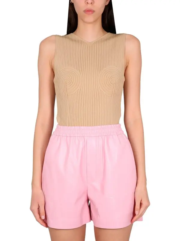 Nanushka Binni Tank Top - Beige
