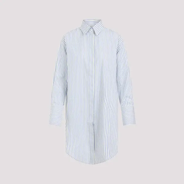 Victoria Beckham Striped Cotton Shirt