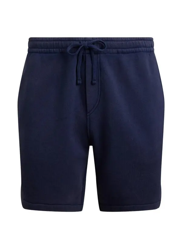 Polo Ralph Lauren Classic Fleece Shorts With Drawstring Waist - Blu
