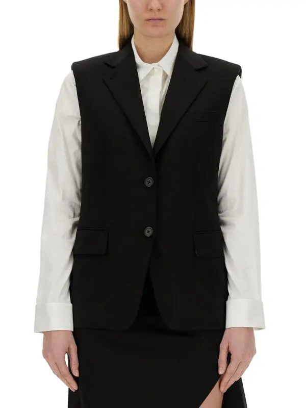 Helmut Lang Virgin Wool Classic Vest