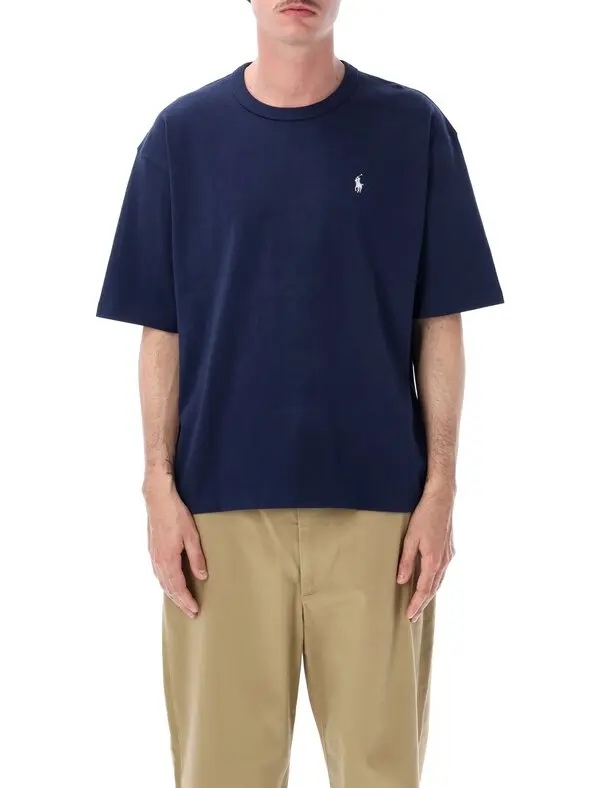 Polo Ralph Lauren Relaxed Fit Garment-washed T-shirt Size - Blue