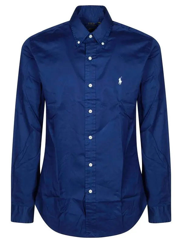 Polo Ralph Lauren Camicia Twill Ultraleggero Custom-fit Uomo
