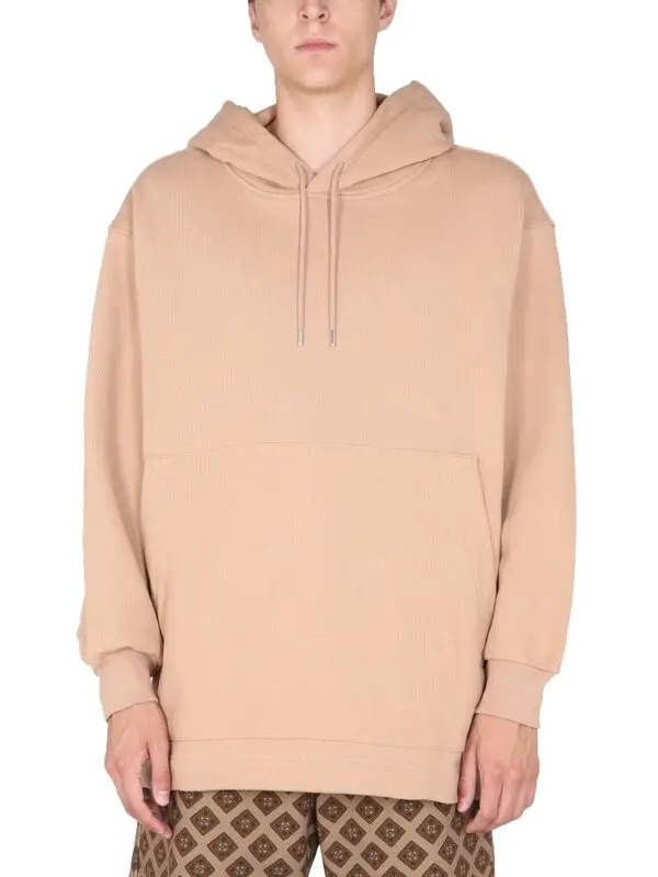 Dries Van Noten Hooded Sweatshirt - Beige