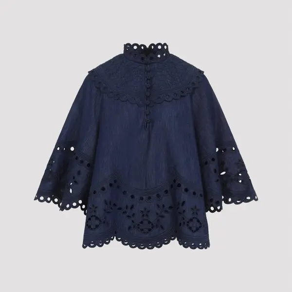Zimmermann Cotton Borofrie Top Fw26 Collection