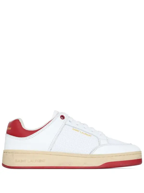 Saint Laurent Sl/61 Leather Sneakers - Multicolour