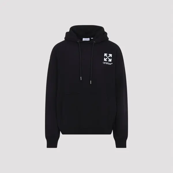 Off-White Arrow Graphic Hoodie - Black